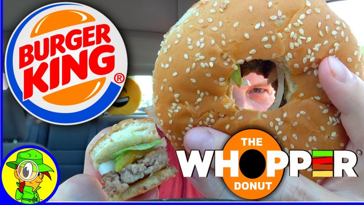 Burger King® | Whopper® Donut | National Donut Day! 🍔👑🍩 - YouTube