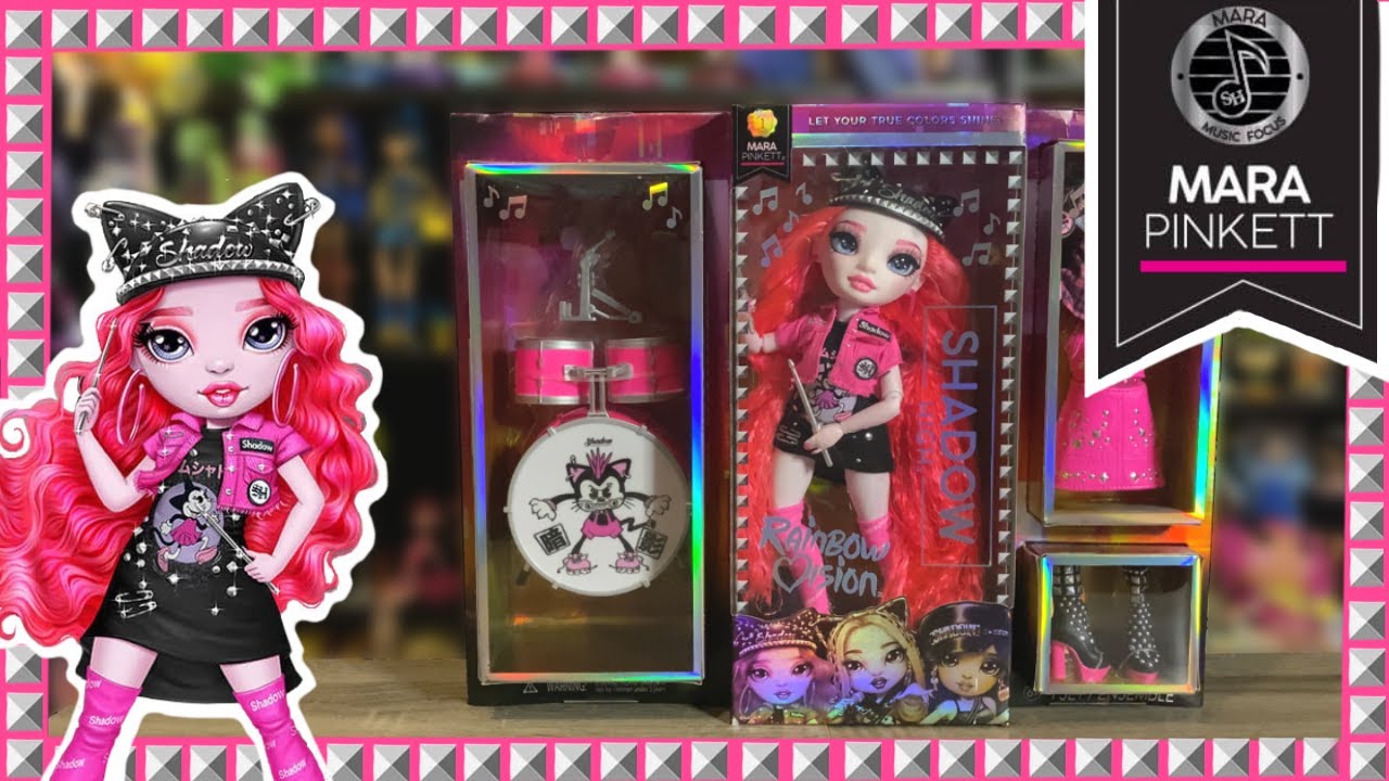 💖 Mara Pinkett 💖 Neon Shadow Doll Review! - YouTube