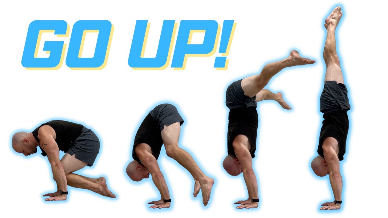 How 2 Press Handstand or Jump to Handstand from Knees - YouTube