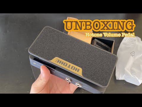 Hotone Ampero Press Expression/Volume Pedal | Unboxing