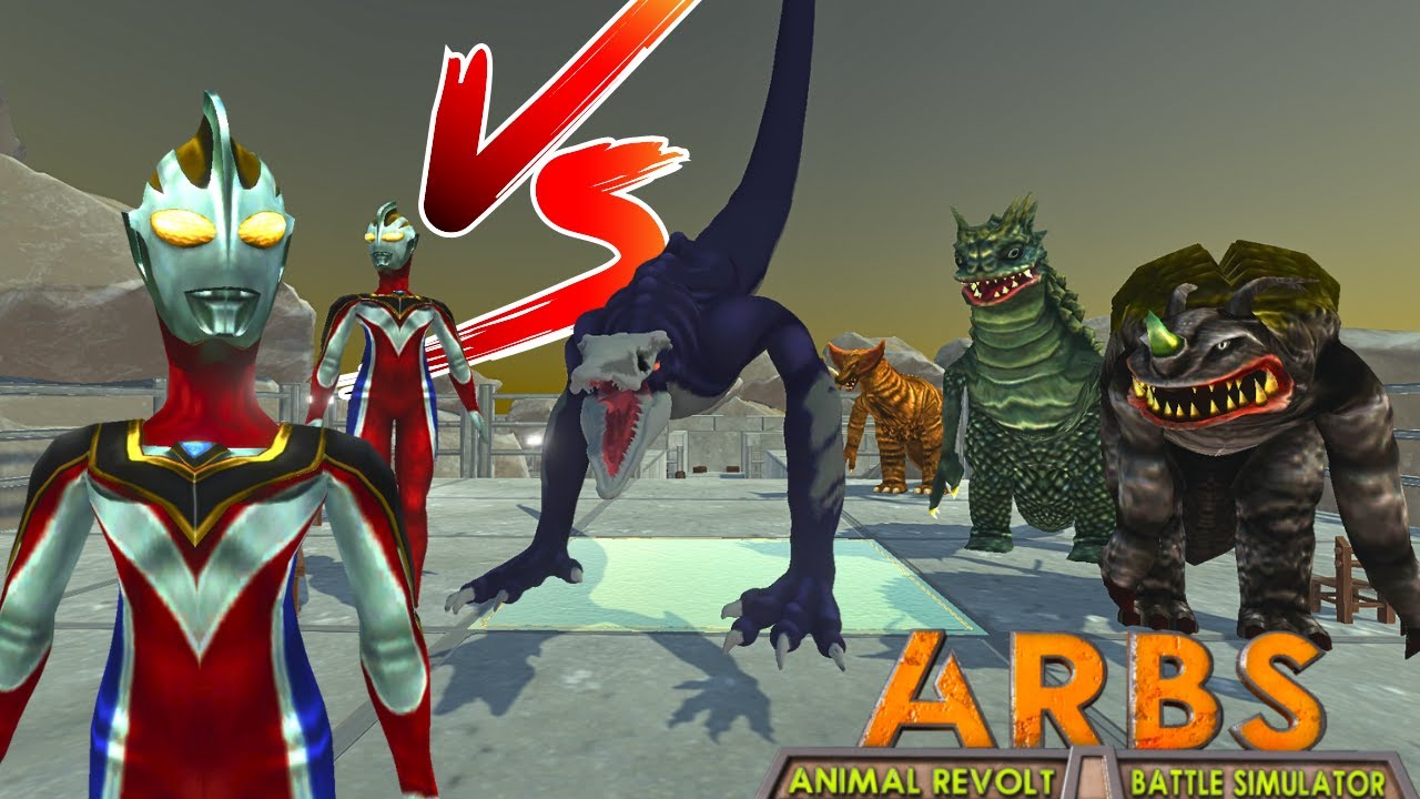 Ultraman Versus All Monster // Animal Revolt Battle Simulator - YouTube
