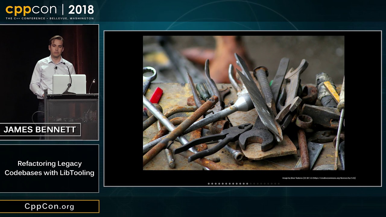 CppCon 2018: James Bennett “Refactoring Legacy Codebases with ...