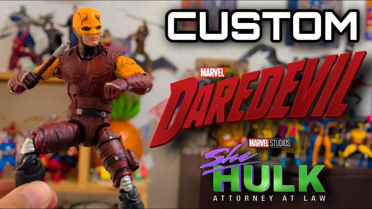 Custom Daredevil SHE HULK - YouTube