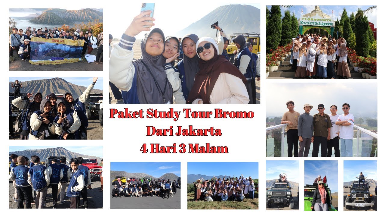 Paket Study Tour Bromo Dari Jakarta 4 Hari 3 Malam ...