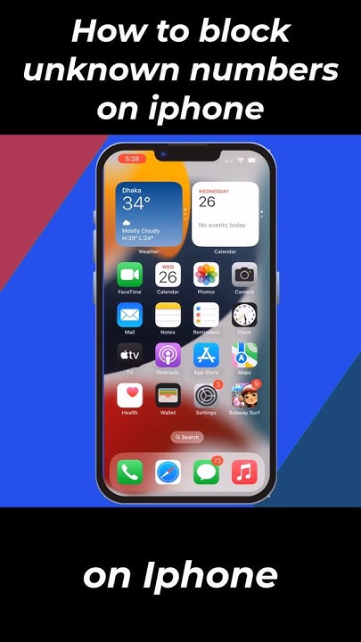 How to block unknown numbers on iphone - YouTube