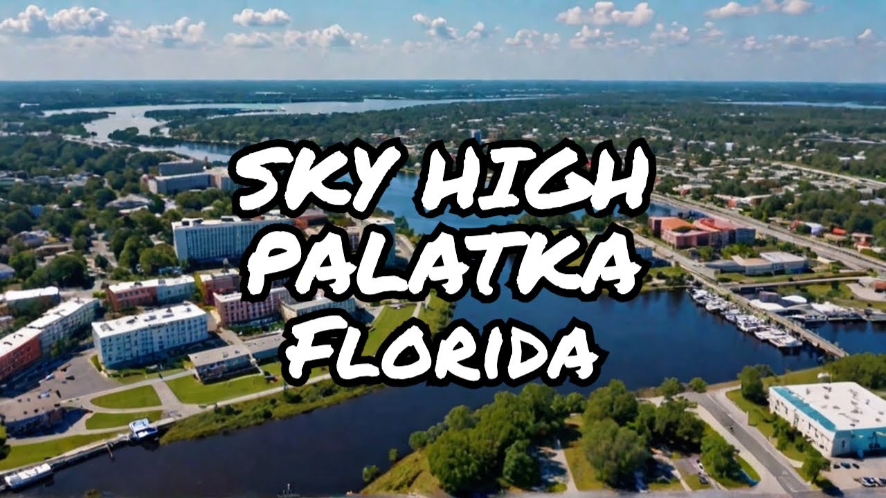 Breathtaking Aerial Tour of Downtown Palatka, Florida - YouTube