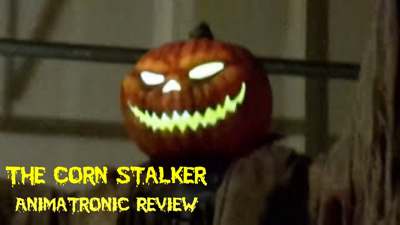 The Corn Stalker Animatronic Review - Morris Costumes/Spirit Halloween ...