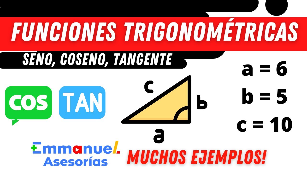 TRIGONOMETR A Calcular Las Funciones Trigonom tricas SEN COS TAN TRIGONOMETR A Calcular Las Funciones Trigonom tricas SEN COS TAN