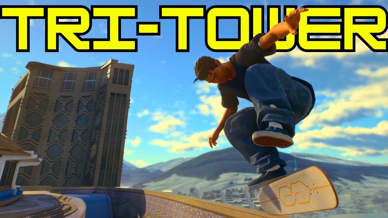 How to Easily Do The Tri-Tower Trick in Skate 4 - YouTube