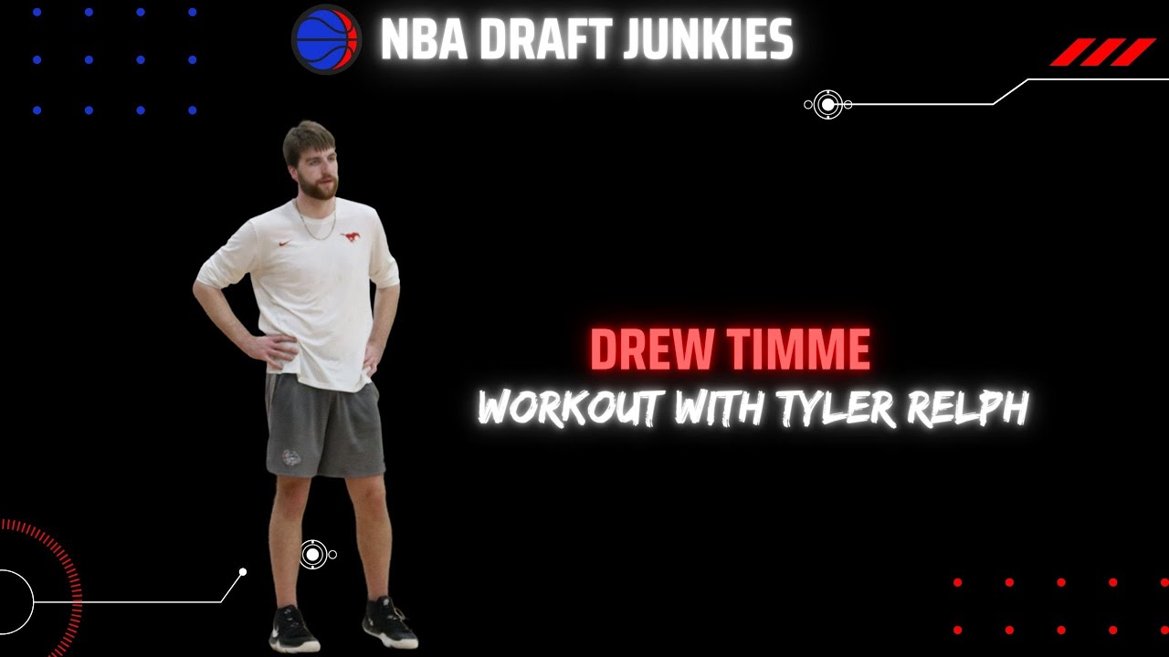 NBA Draft Junkies Exclusive | Drew Timme workout with Tyler Relph - YouTube