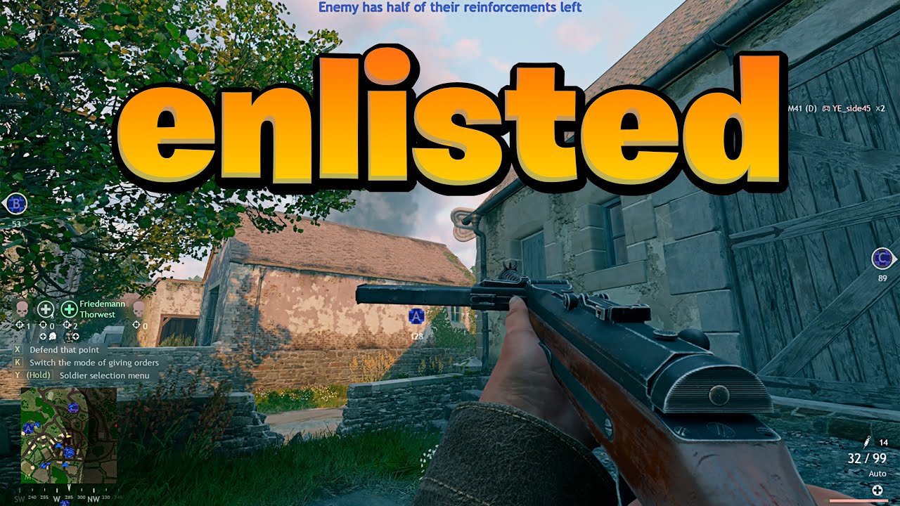 Enlisted - Ver-Sur Mer (conquest) - Gameplay - [1080p 60FPS] - YouTube