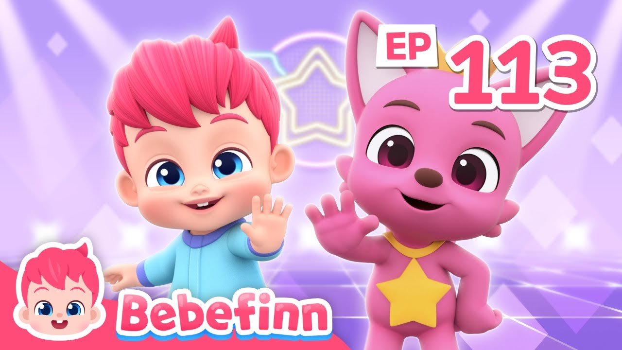 Freeze! Bebefinn Dances Along Pinkfong and Hogi | EP113 | Wonderstar ...