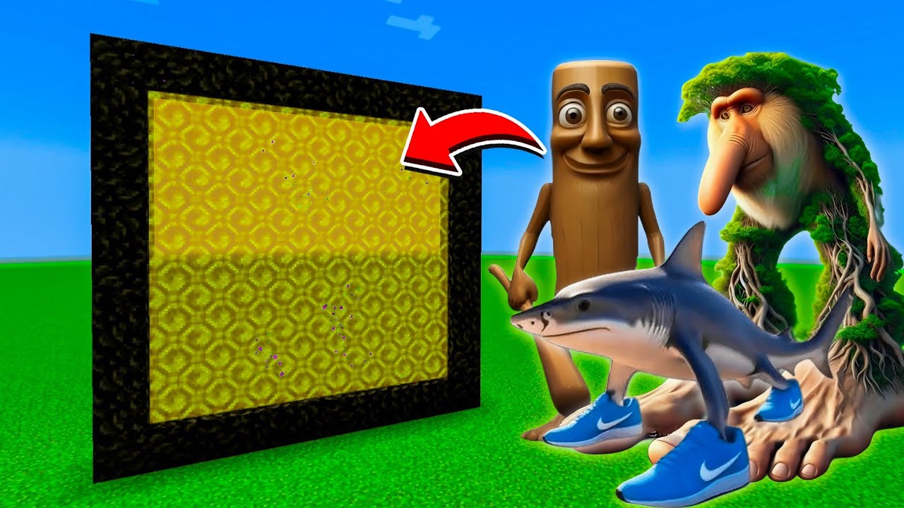 How to Make A Portal To The Italian Brainrot Dimension in Minecraft ...