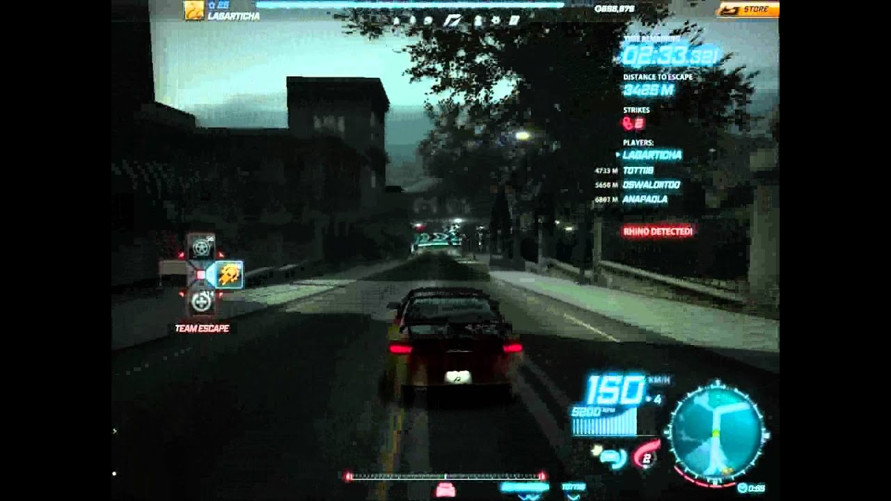 Need for speed world team escape online - YouTube