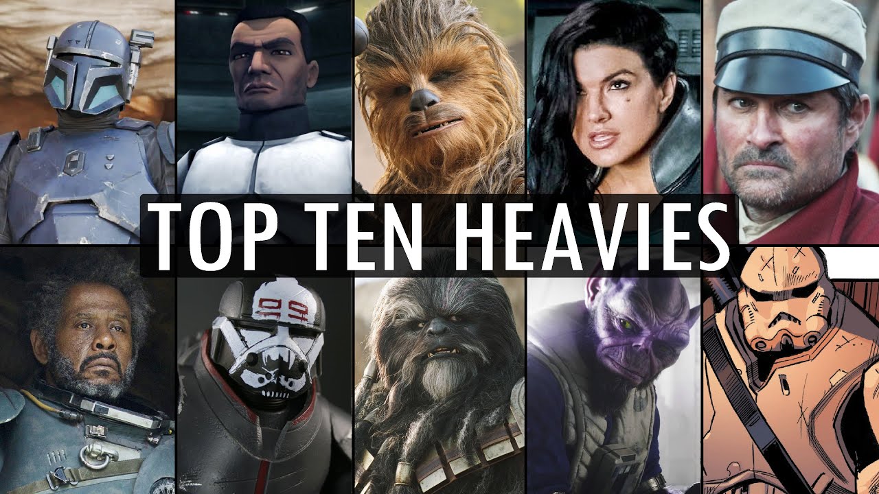 10 Best "Hevy" Characters in Star Wars - YouTube