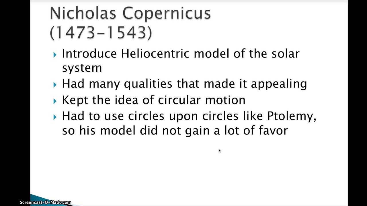 Ptolemy, Copernicus, and Kepler - YouTube