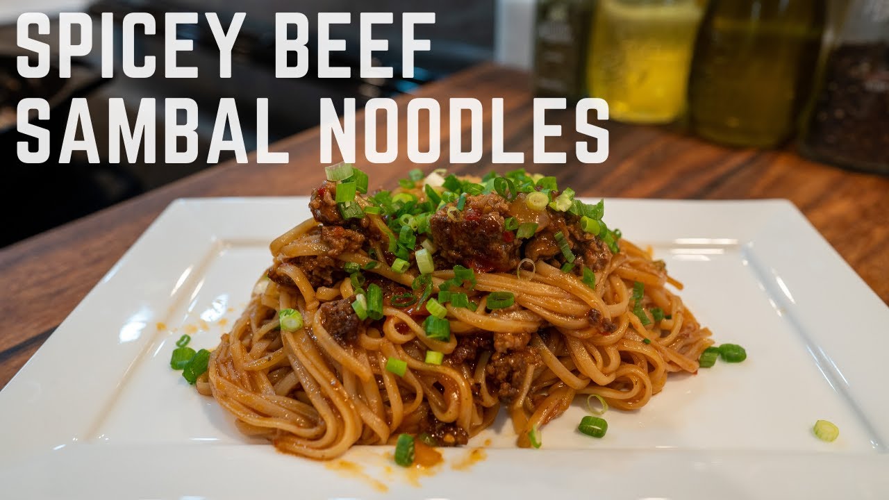 Spicy Beef Sambal Noodles | DAMAN COOKED IT 4K - YouTube
