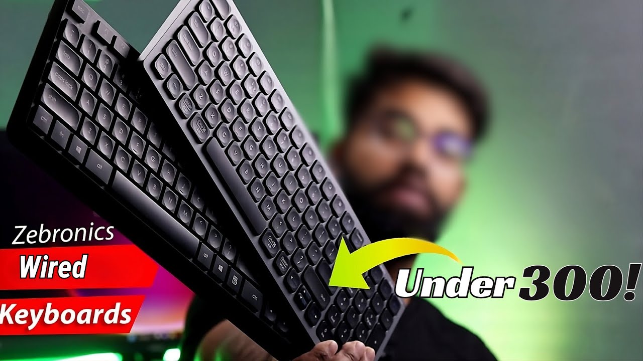 BEST BUDGET KEYBOARD UNDER Rs.500 | Zebronics KM-2000 Wired Keyboard ...