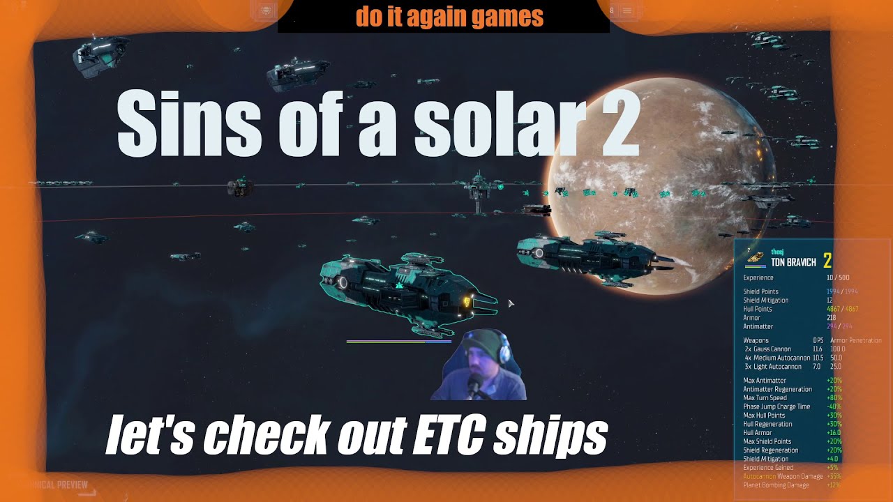 let's check out TEC ships Sins of a solar 2 Empire technical preview ...
