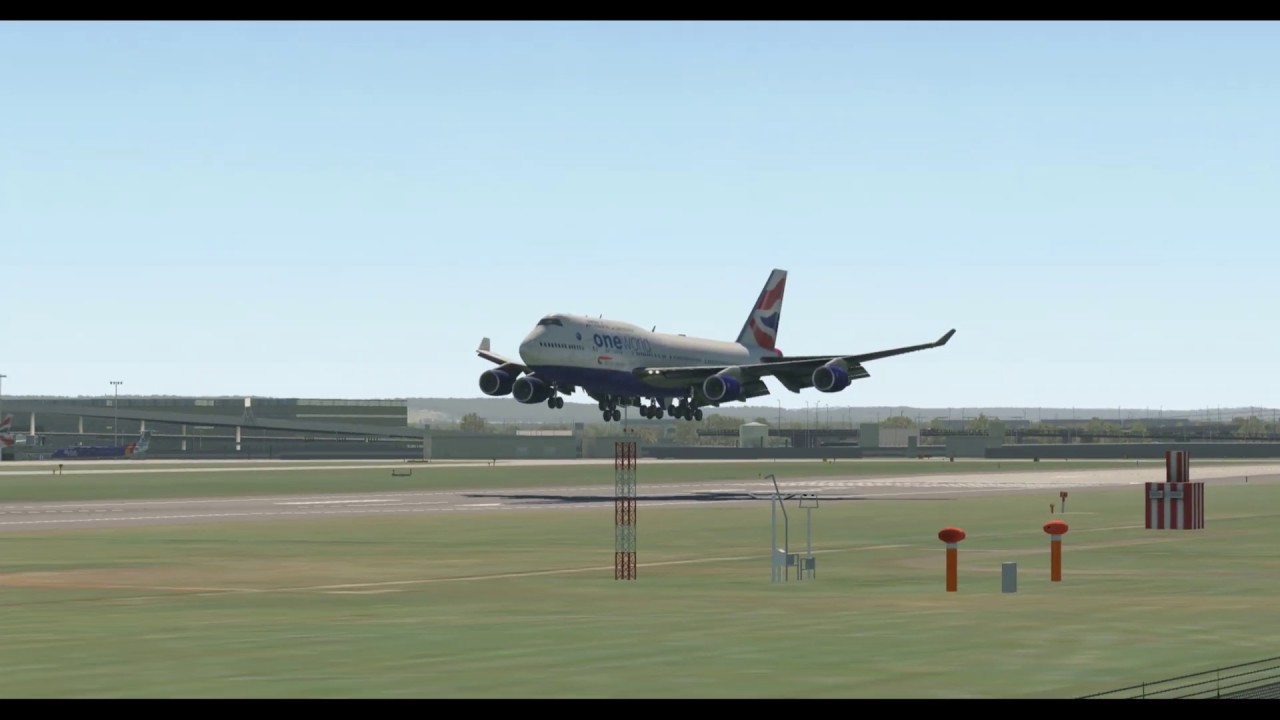 Spotting Day London Heathrow [XP11] ULTRA REALISTIC 4K - YouTube