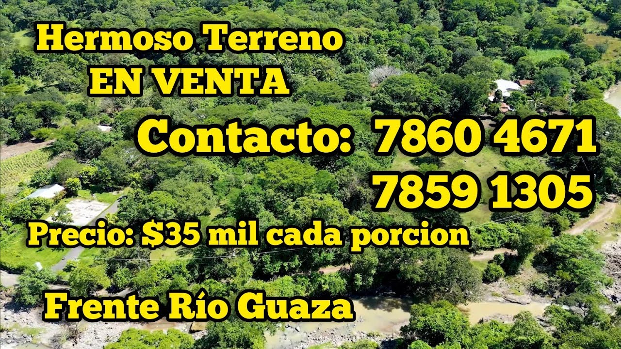 4 Porciones a $35 Mil C/U. En Guazapa, San Salvador, Río Guaza, Cantón ...