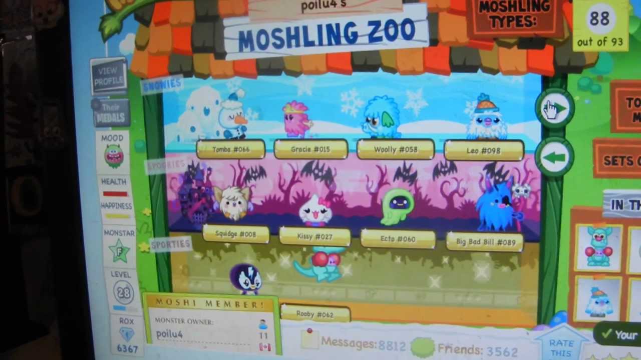 Code for ROOBY the newest moshling! - YouTube