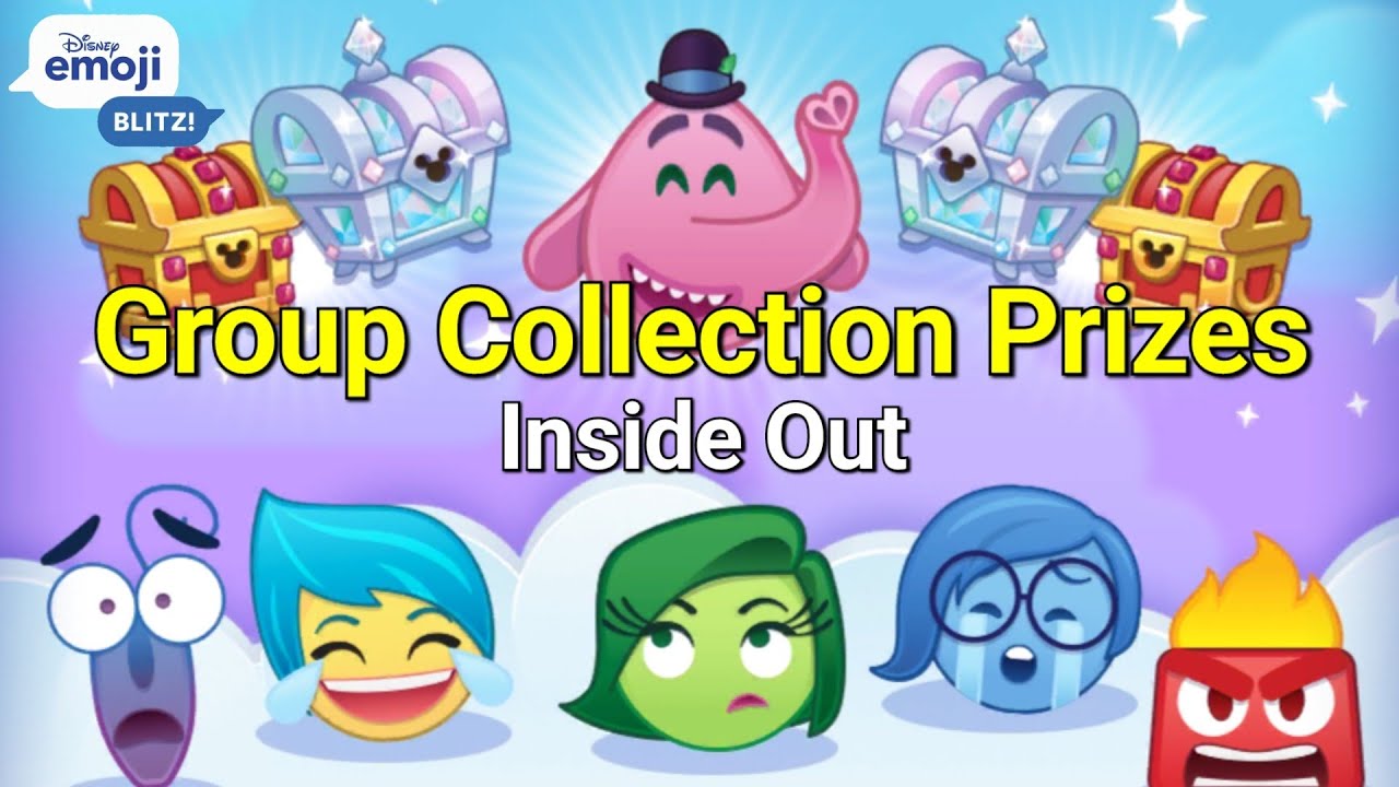 Disney Emoji Blitz Group Collection - Inside Out - YouTube