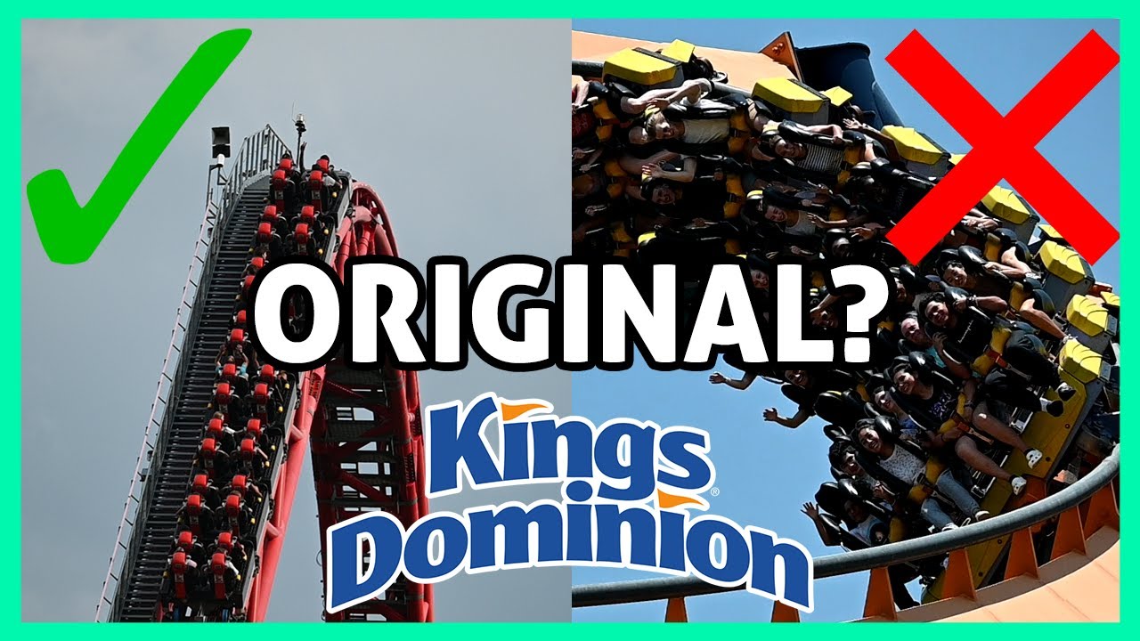 How ORIGINAL Are Kings Dominion's Coasters? - Originality Check Episode ...