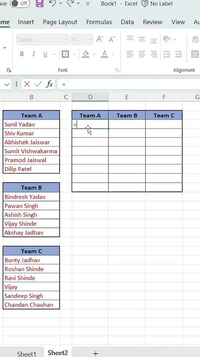 😱excel New Formula 🔥how To Use Hstack Formula In Excel Shorts Youtube