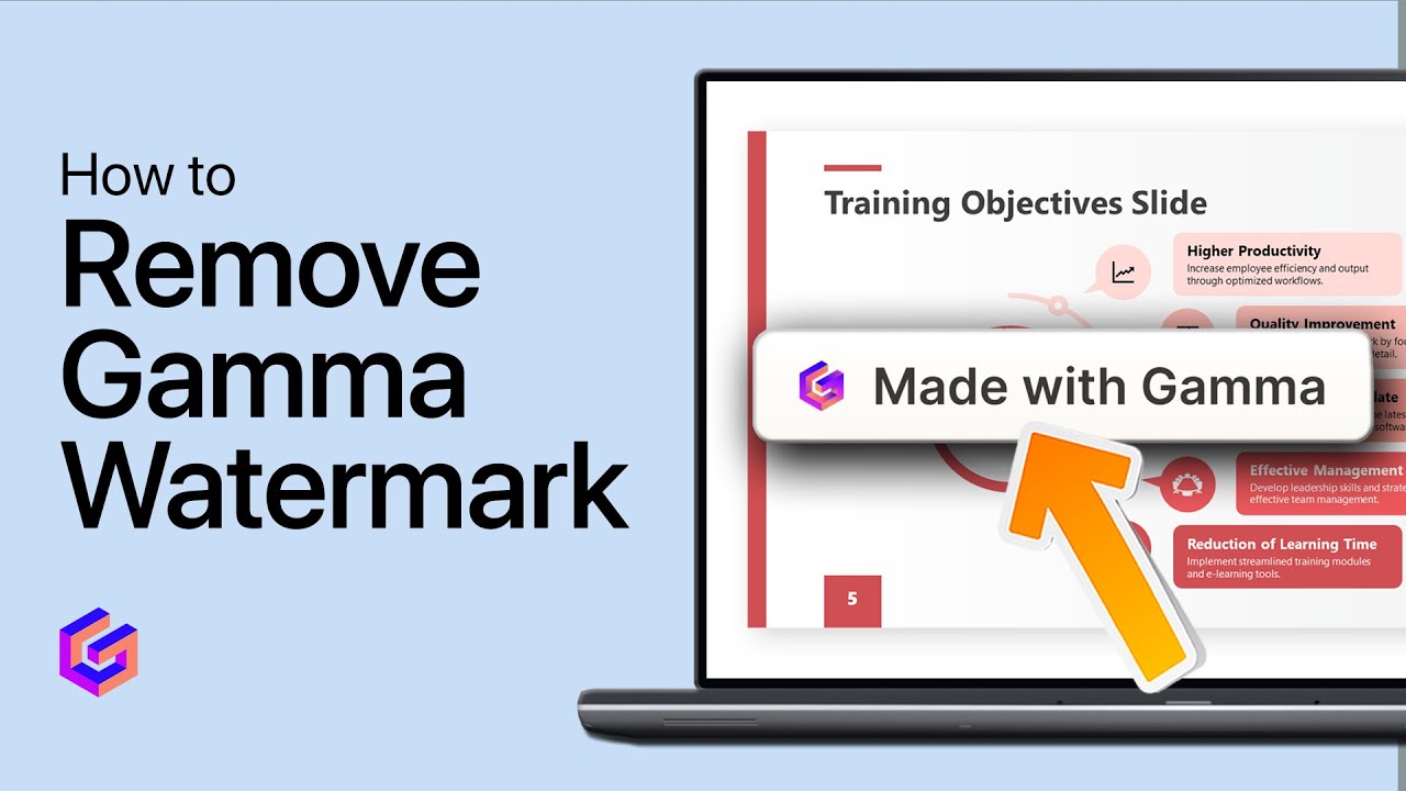 How To Remove ‘Made with Gamma’ Watermark from PowerPoint Presentation ...