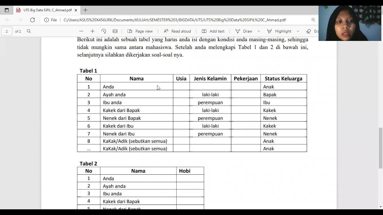 5200811191 MAE HABIBAH UTS BIG DATA C - YouTube