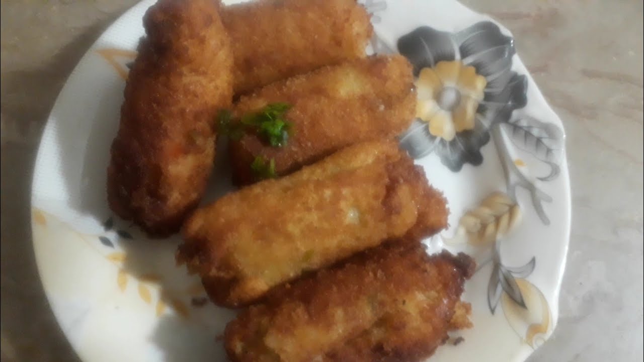 Vegetable Bread Roll Recipe |SHAMA RIZWAN FAMILY'S - YouTube