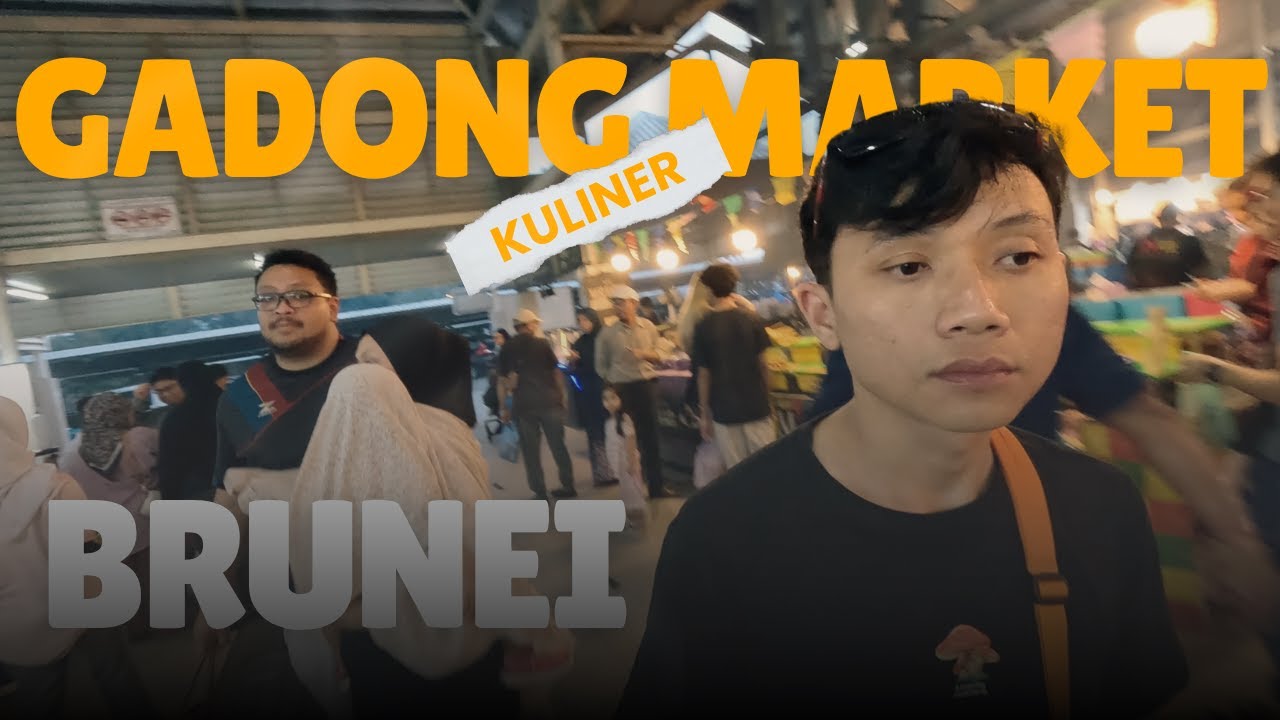 Brunei Part 4 Gadong Market Banyak Kuliner #travel - YouTube