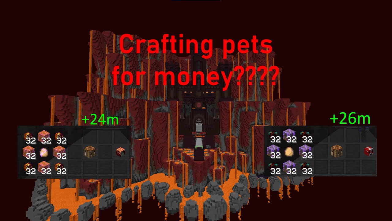 How to profit of the new nether update [Hypixel Skyblock] - YouTube