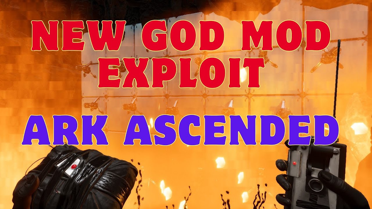 ARK ASCENDED NEW GOD MOD EXPLOIT [TUTORIAL] - YouTube