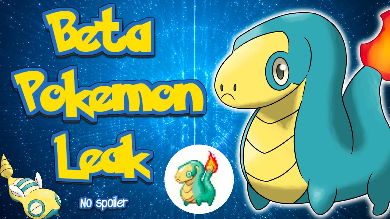 Drawing LEAKED Gen 3 BETA POKÉMON | no spoilers! - YouTube