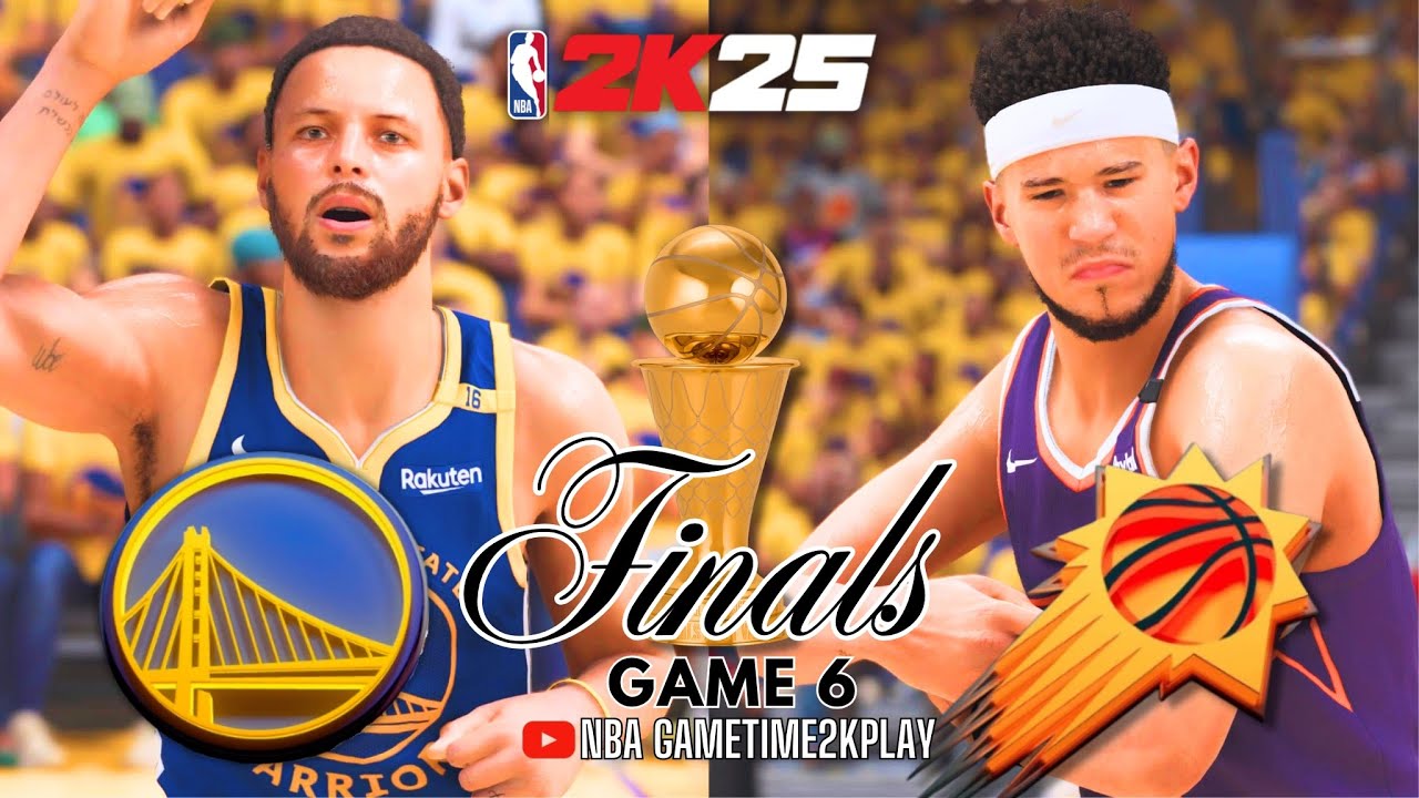 NBA Finals | Gsw vs Suns | Game 6 | 2K25 PS5 (4K60) - YouTube
