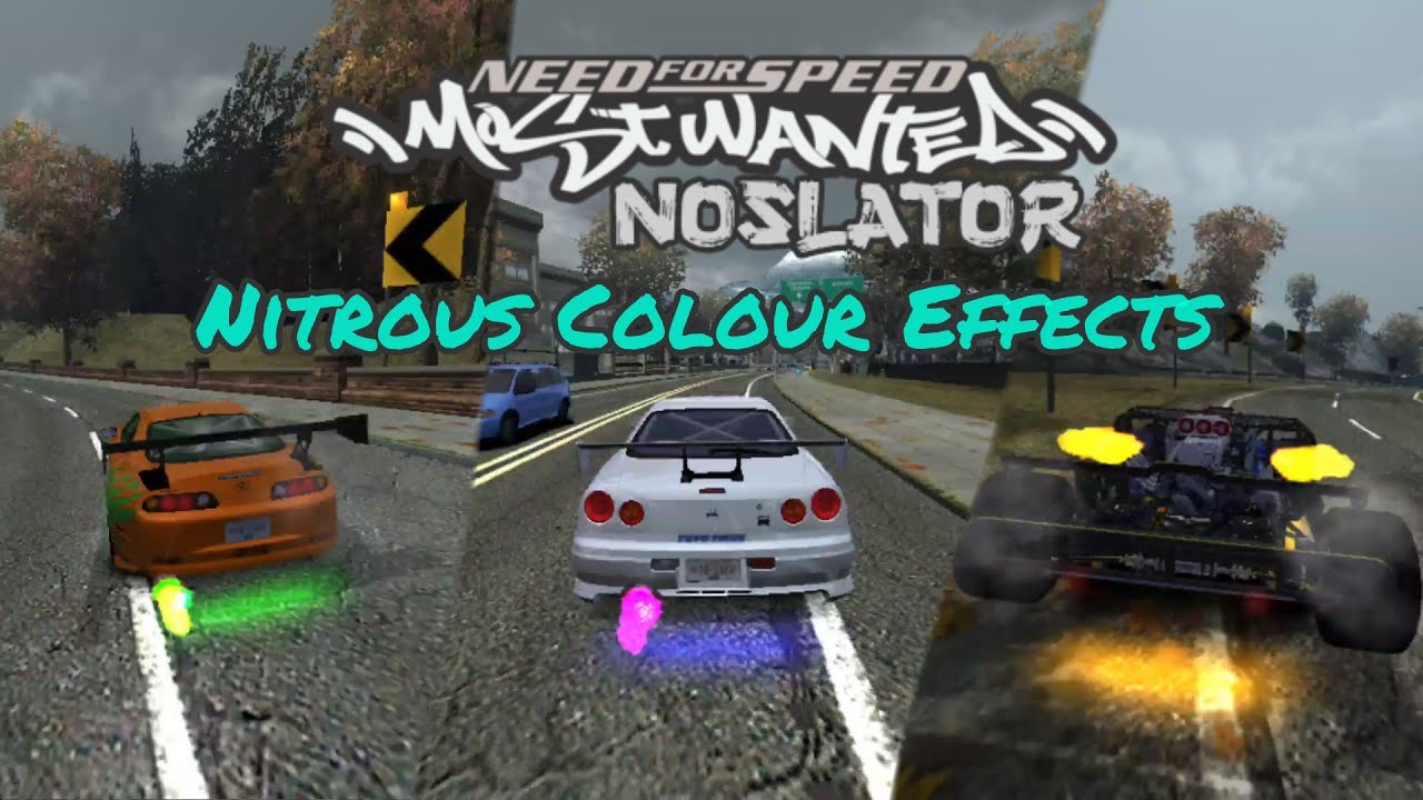 Nitrous Colour Effects - Add-on for NFS Most Wanted Noslator v.1 - YouTube