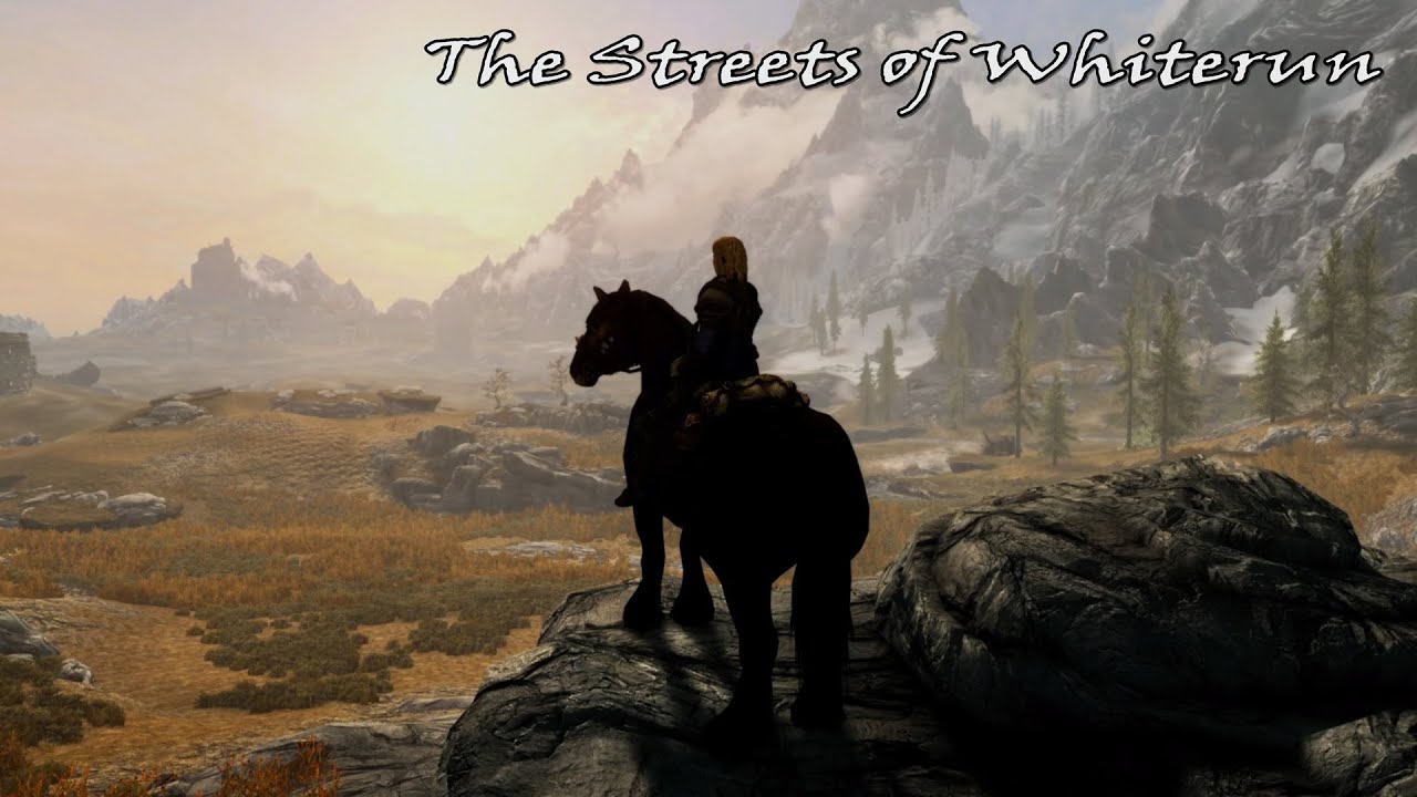 The Streets of Whiterun - Jeremy Soule - YouTube