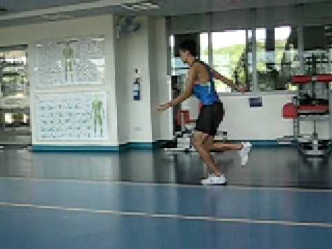 Plyometrics training - Bounding 1 - YouTube