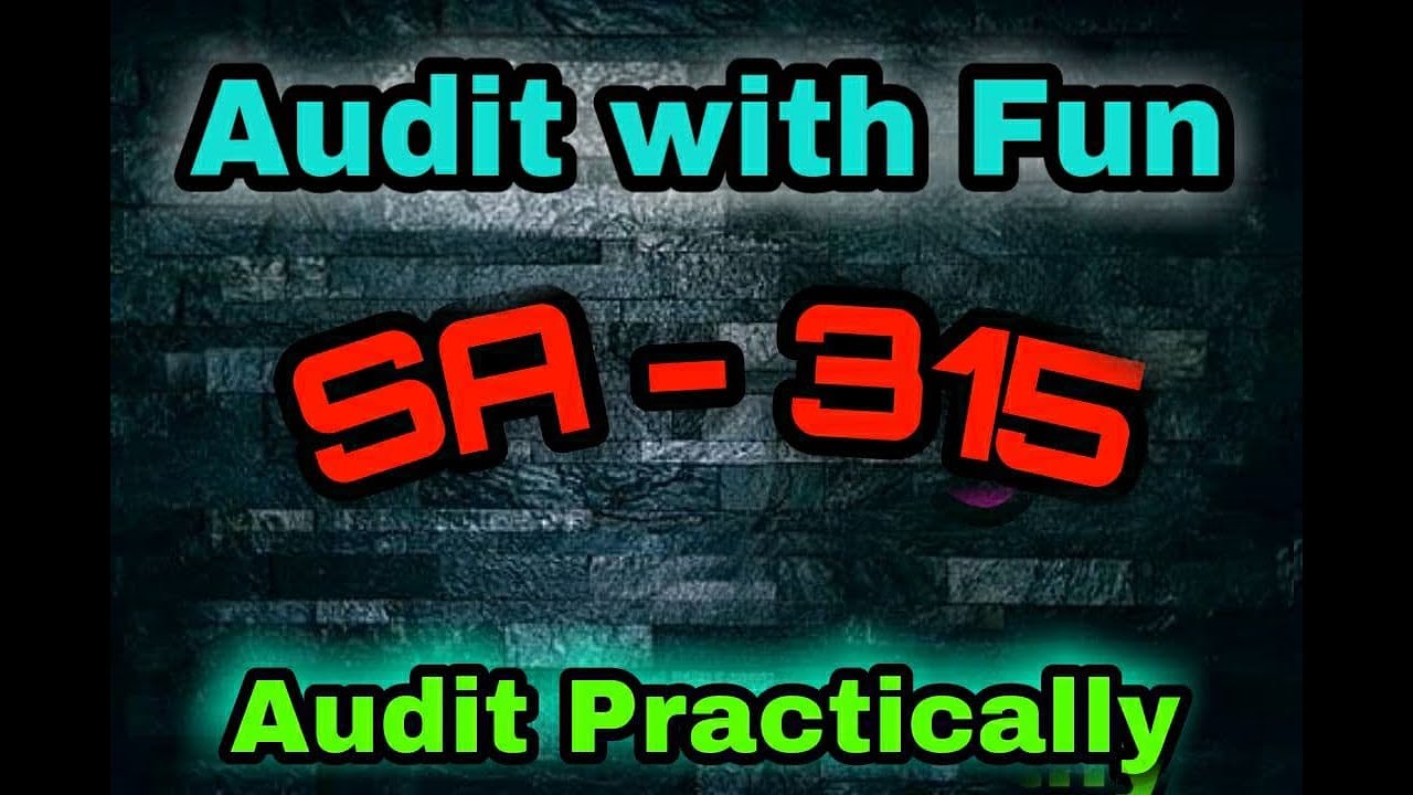 Audit with Fun | Audit Practically | SA 315 | Part 1 | Para 1 -4 + Def ...