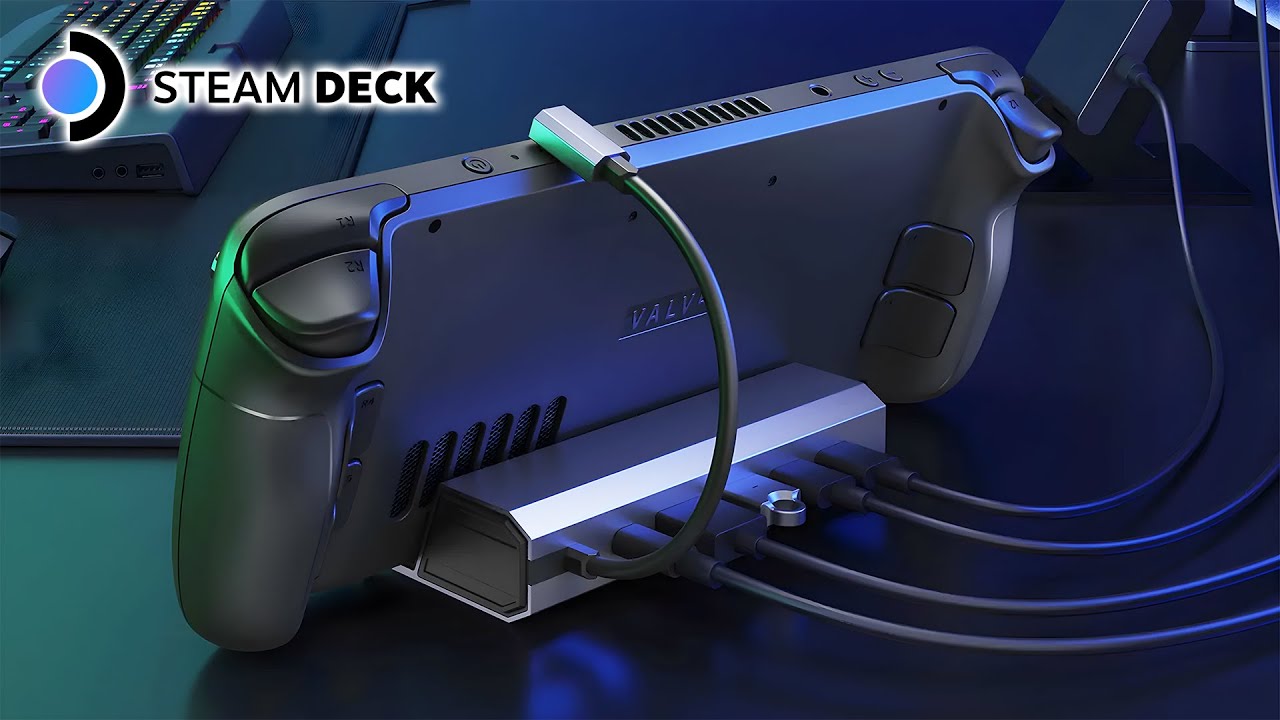 The Best Steam Deck Accessories Are Here! 100 Watt Docking Station ...