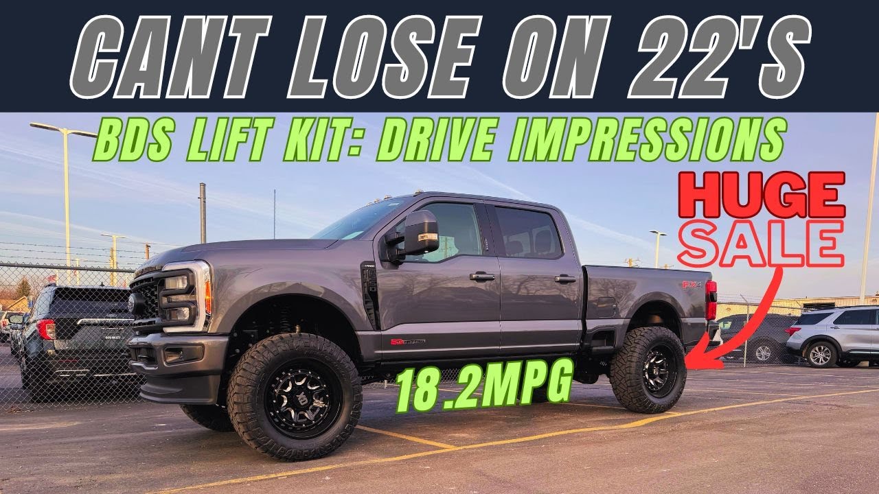 2023 Ford F-350 Lariat high output Powerstroke lifted drive impressions ...