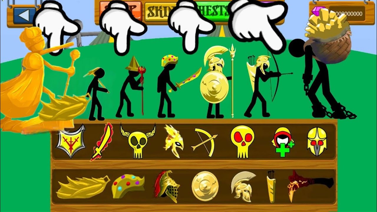 KING NOBLE AND THE MOST POWERFUL KING ARMY IN THE WORLD GOLDEN | STICK ...