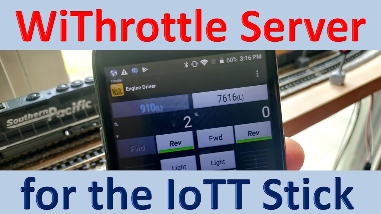 A WiThrottle Server for the IoTT Stick (Video#98) - YouTube