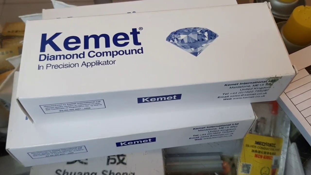 Kemet Diamond Compound 8 Kd c1 - YouTube