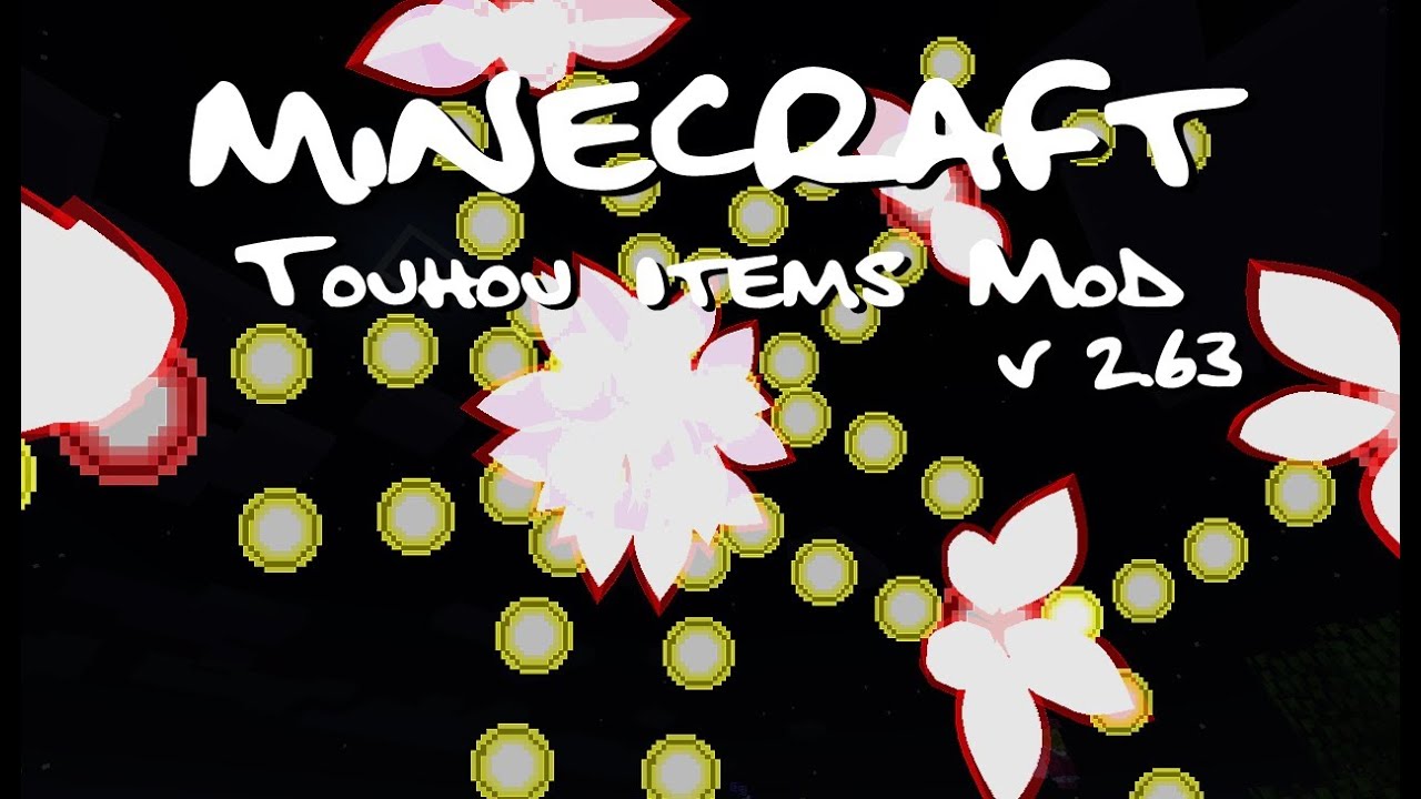 Touhou Items Mod v2.63 [Mod Review] [EN] [1.7.2] - YouTube