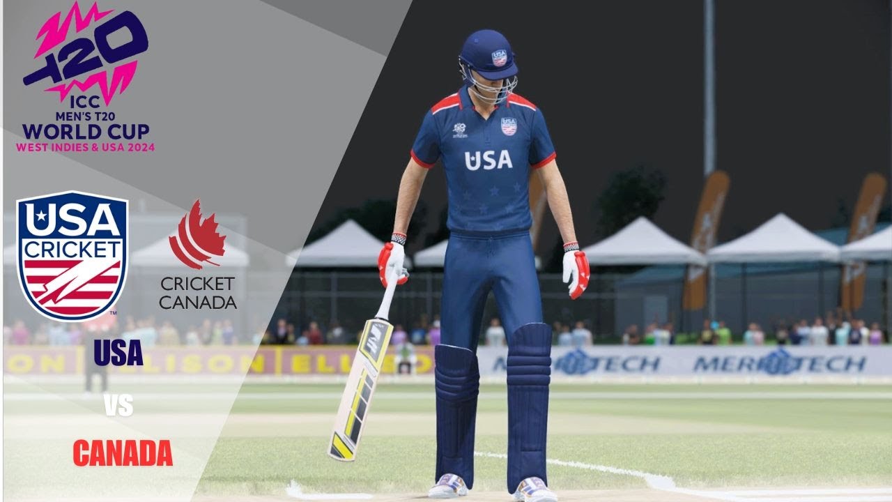 USA vs CANADA T20 WC 2024 || Cricket 22 - YouTube