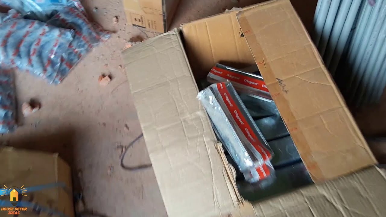 Legrand and anchor gi box / metal box price in India - YouTube