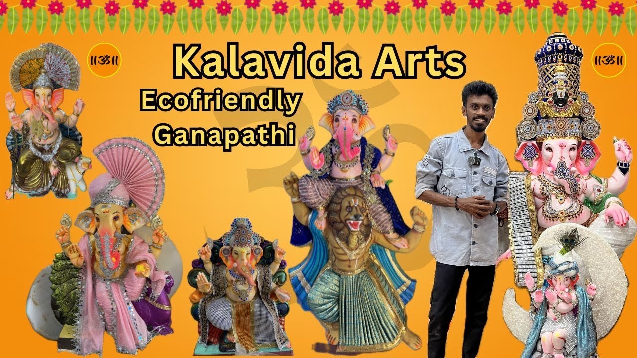 Kalavida Arts | Ecofriendly Ganapathi idols | Stone works for ganapathi ...